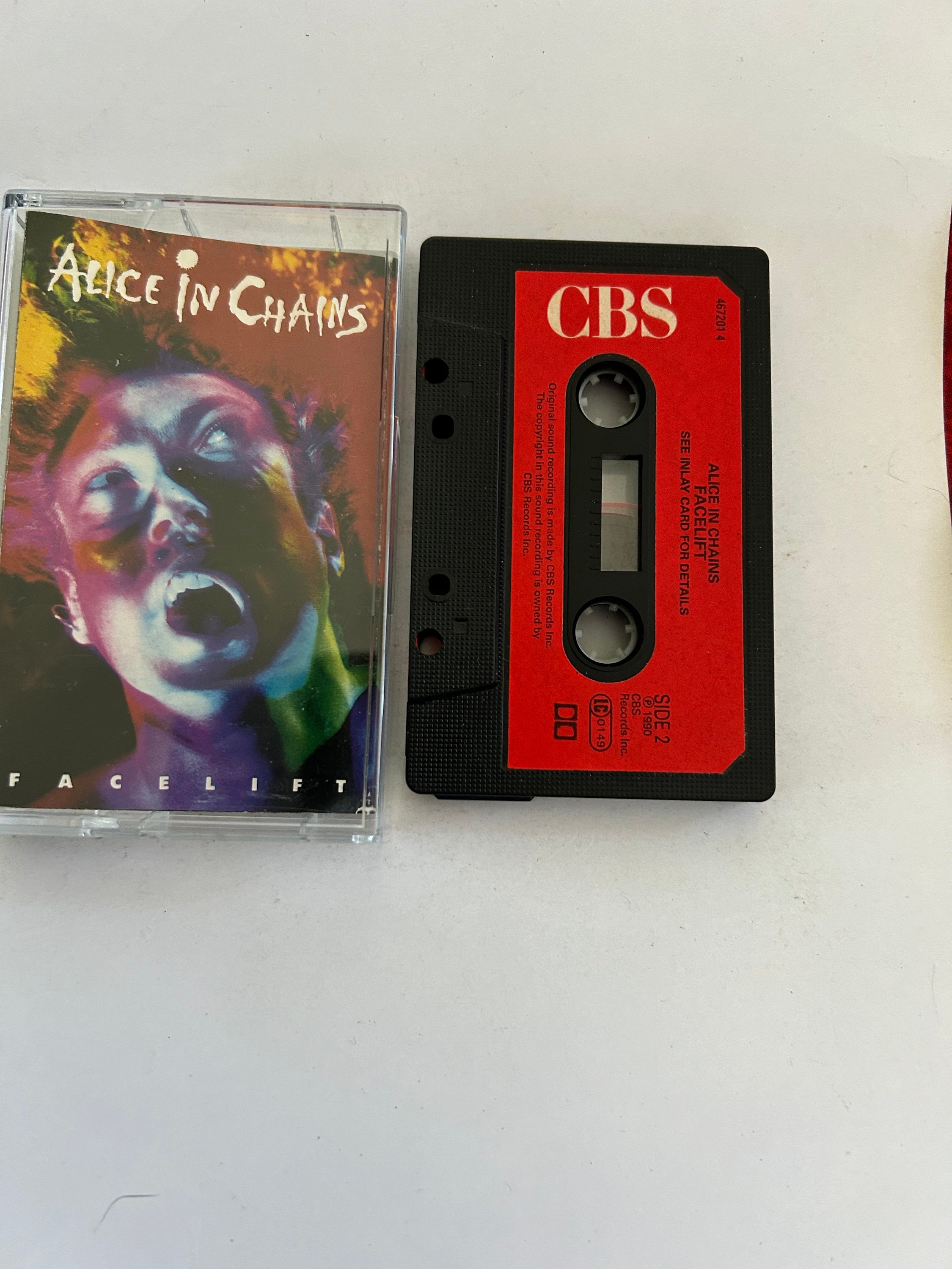 Alice in Chains Facelift Cassette Tape - Etsy