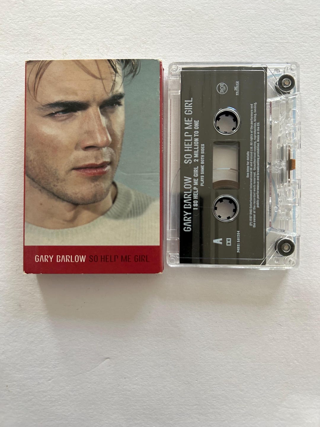 Gary Barlow so Help Me Girl Cassette Tape - Etsy