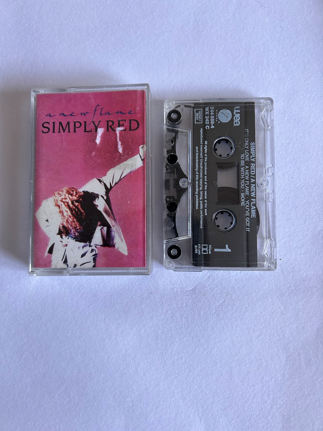 Simply Red A New Flame Cassette Tape - Etsy