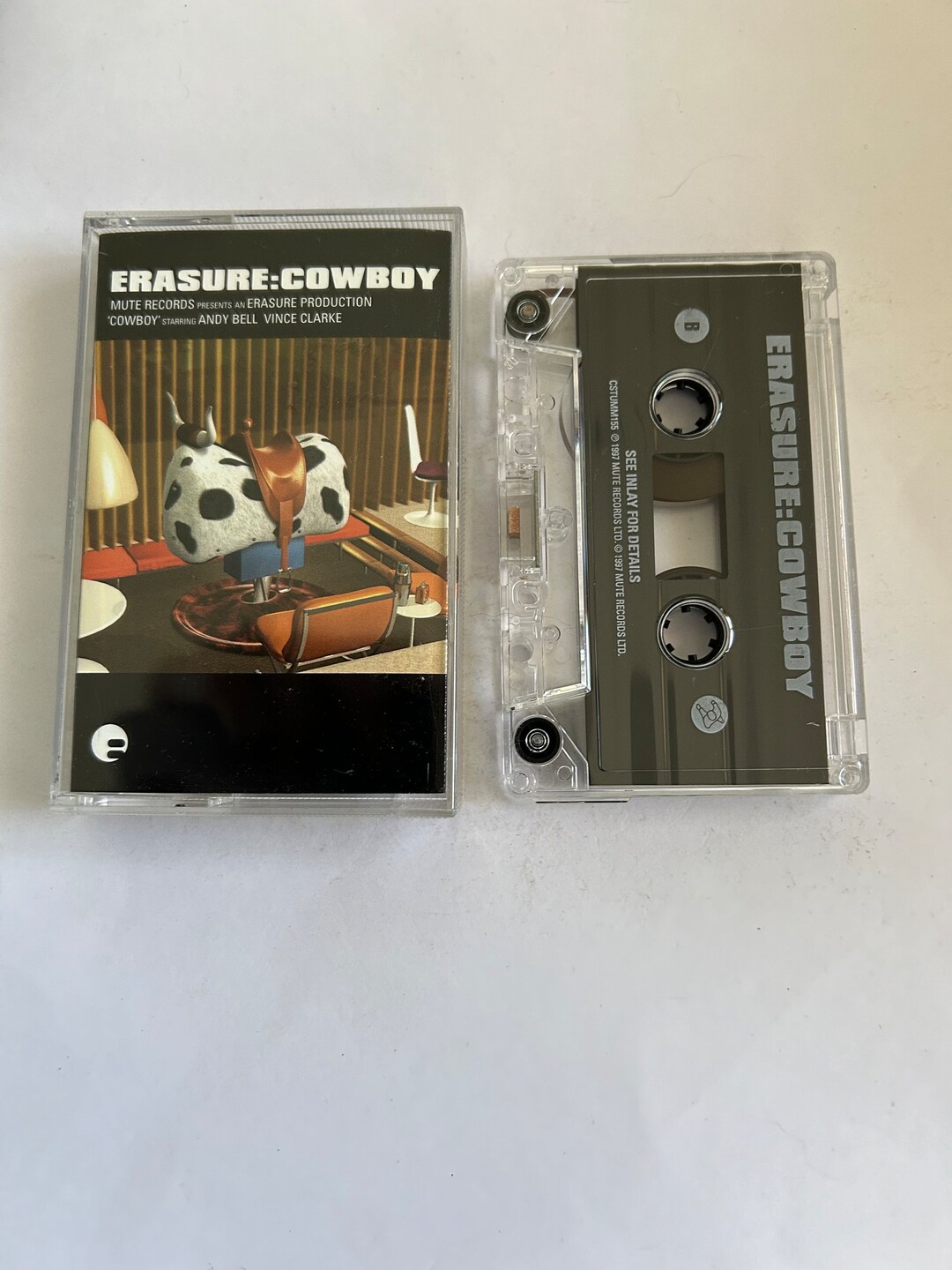 Erasure Cowboy Cassette Tape - Etsy