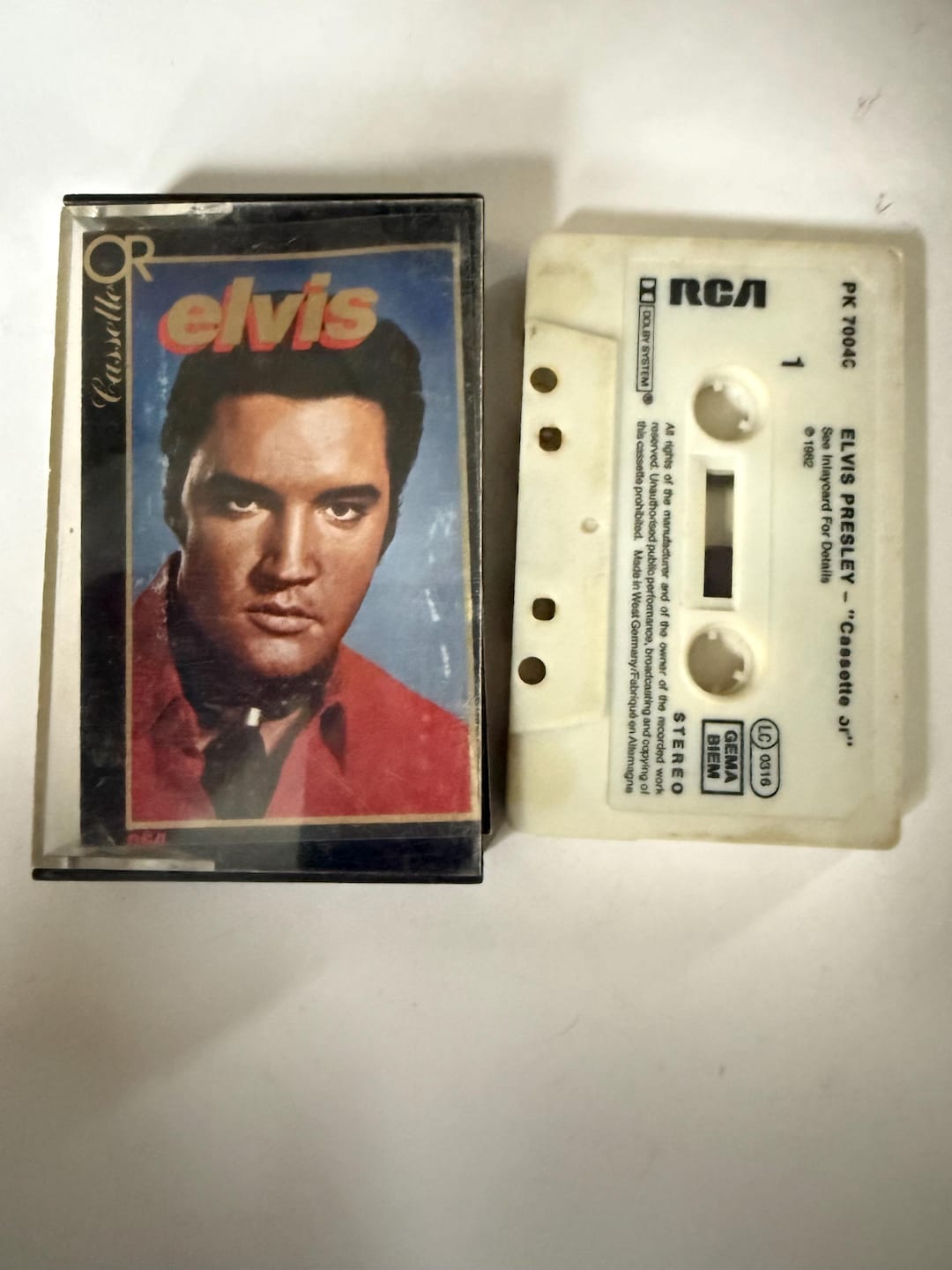 Elvis Presley Cassette or Cassette Tape - Etsy