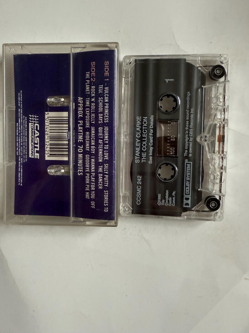 Stanley Clarke the Collection Cassette Tape - Etsy