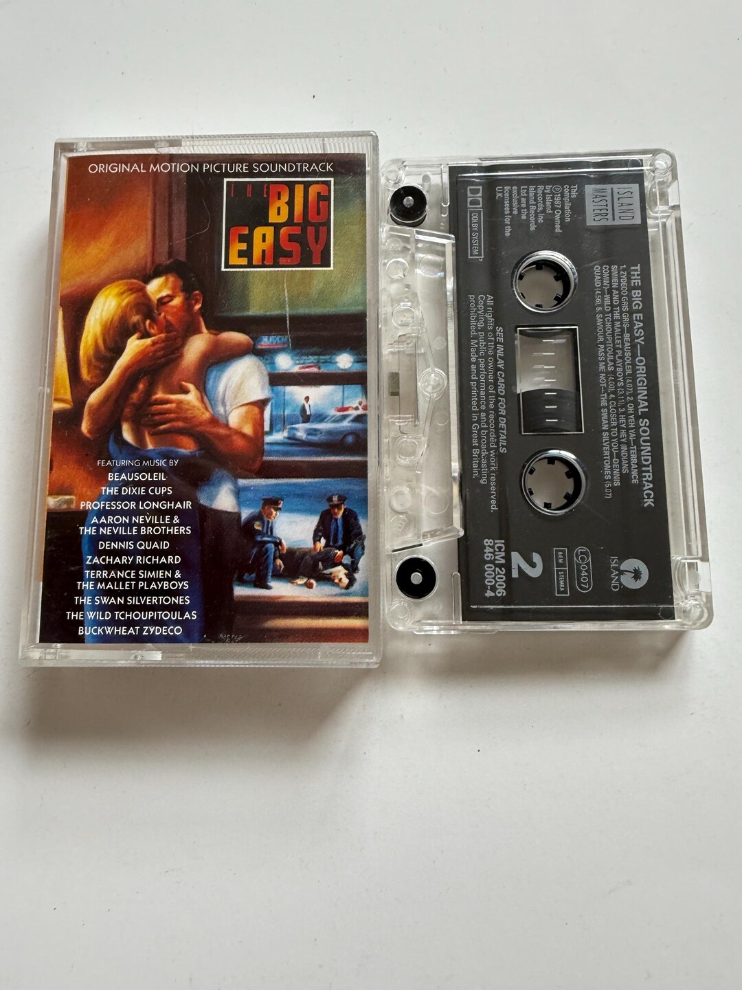 The Big Easy Soundtrack Cassette Tape - Etsy