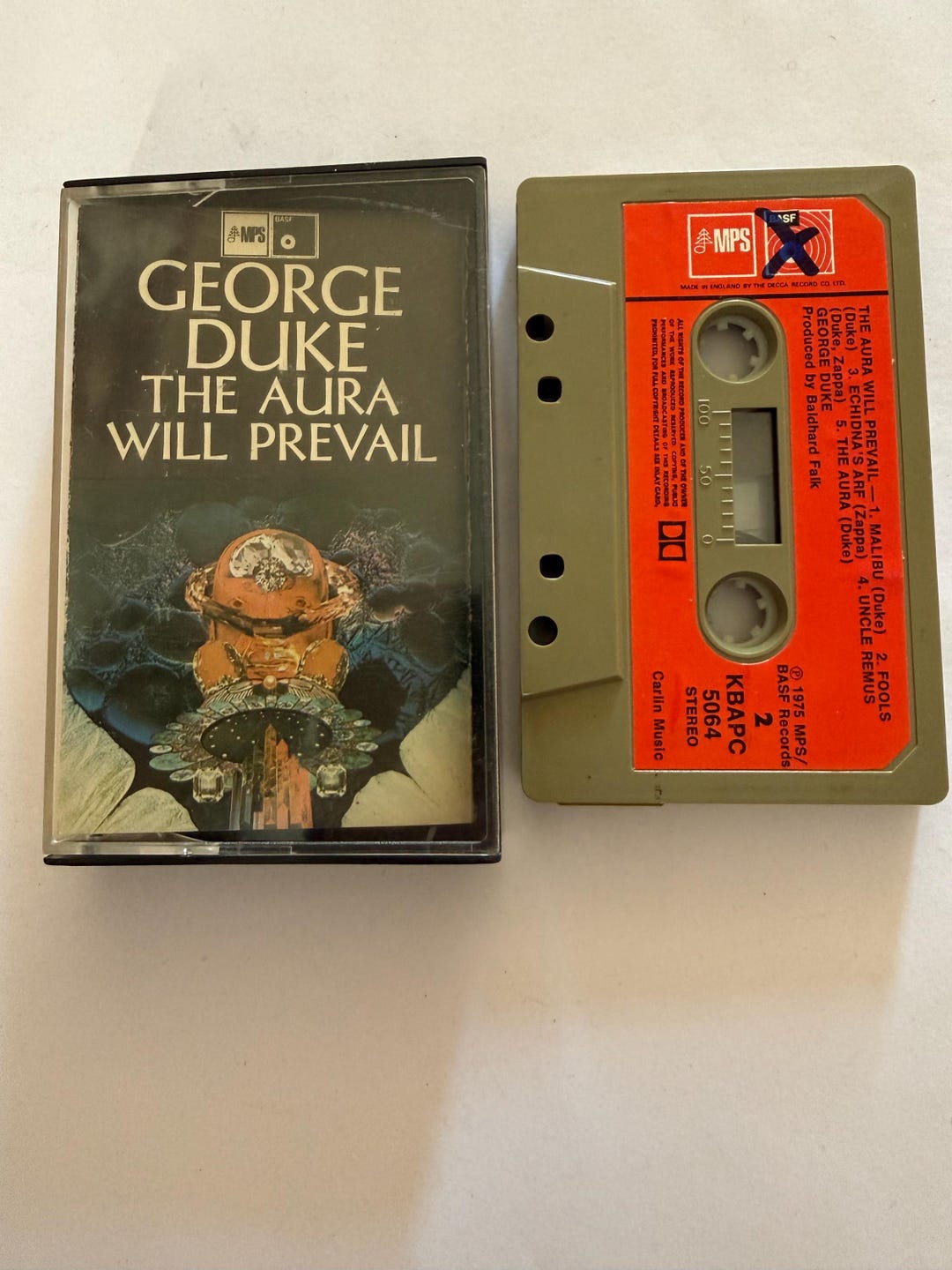 George Duke the Aura Will Prevail Pen Mark on Label Cassette Tape - Etsy