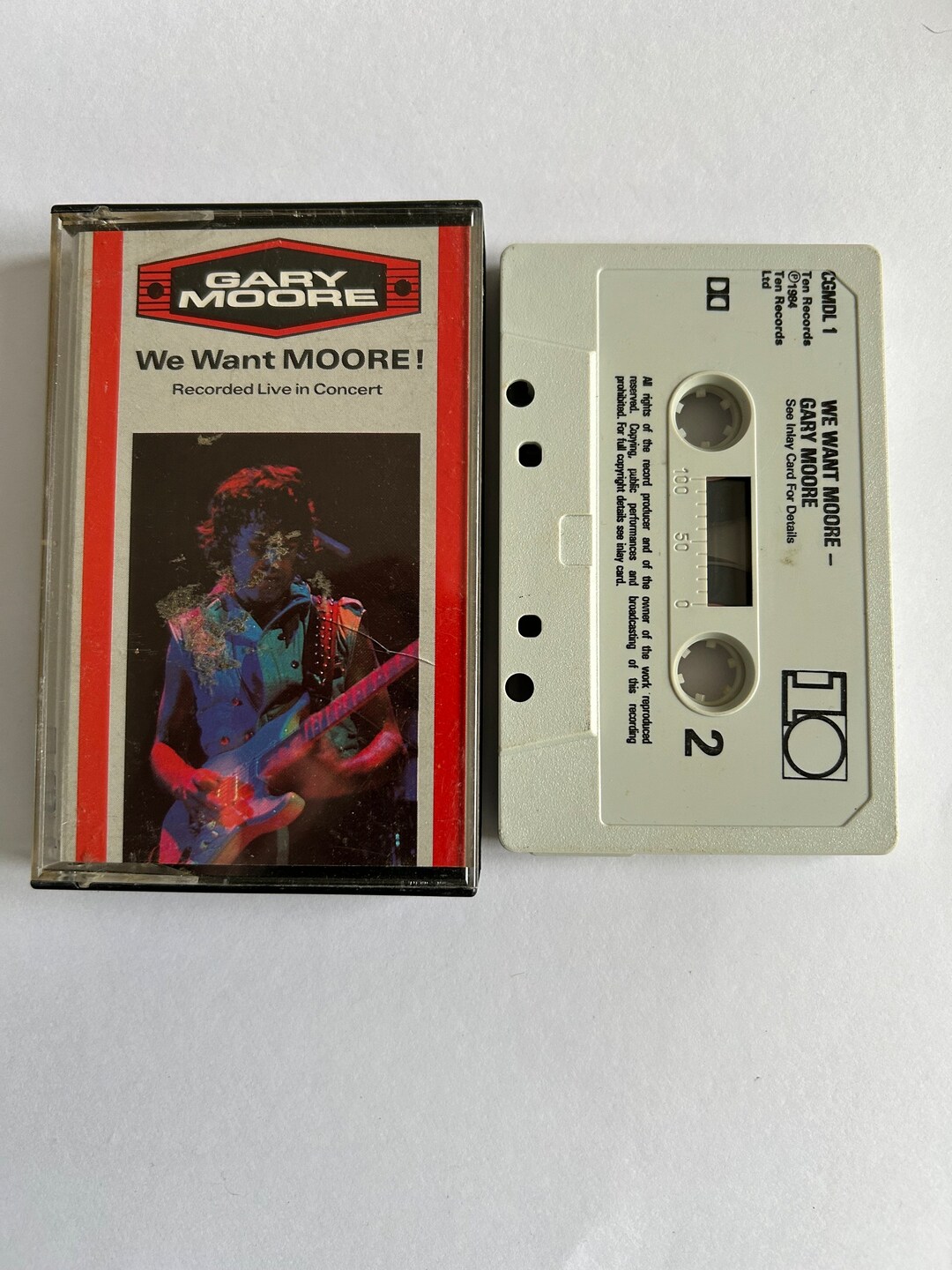 Gary Moore We Want Moore Cassette Tape - Etsy