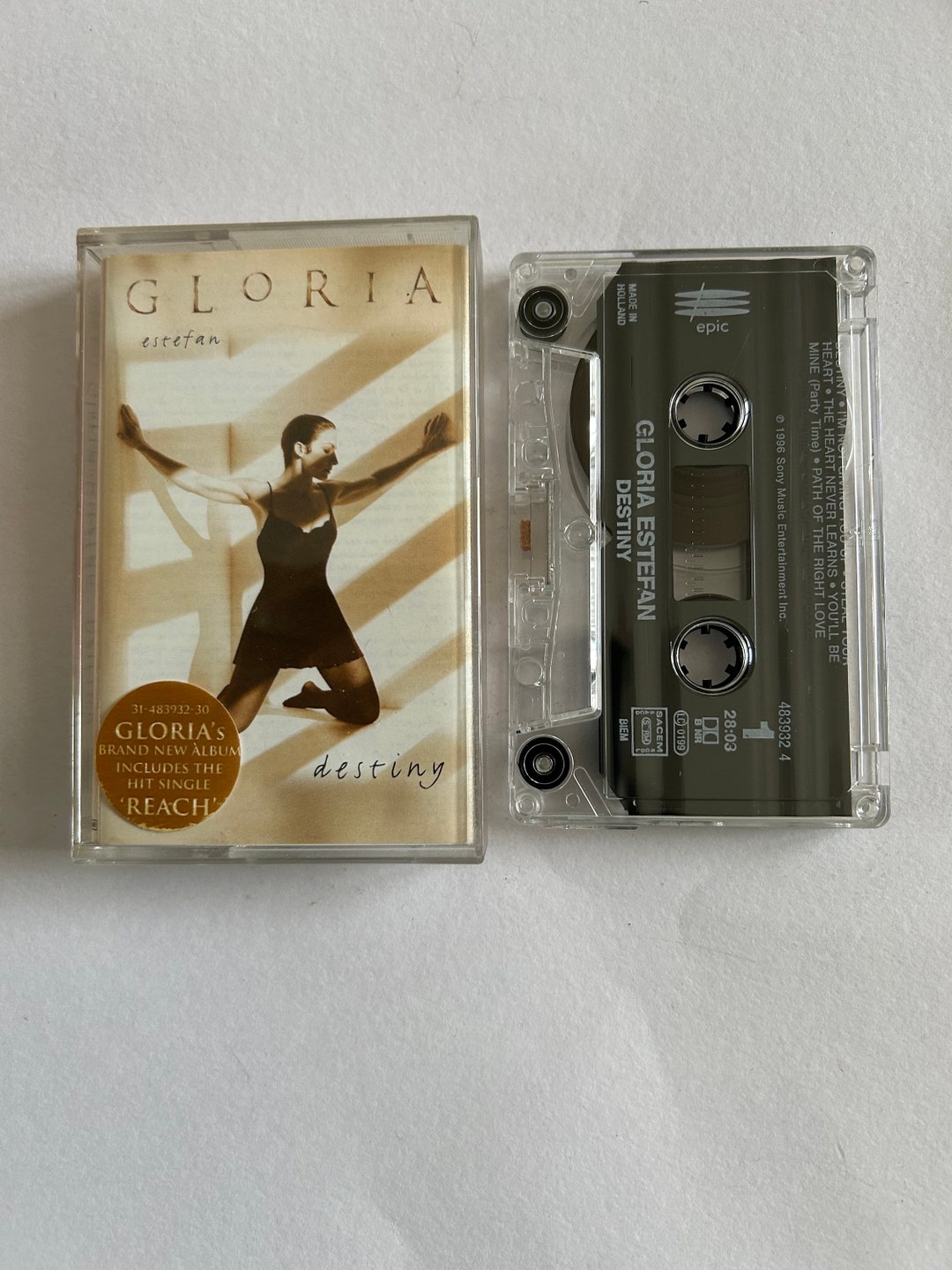 Gloria Estefan Destiny Cassette Tape - Etsy