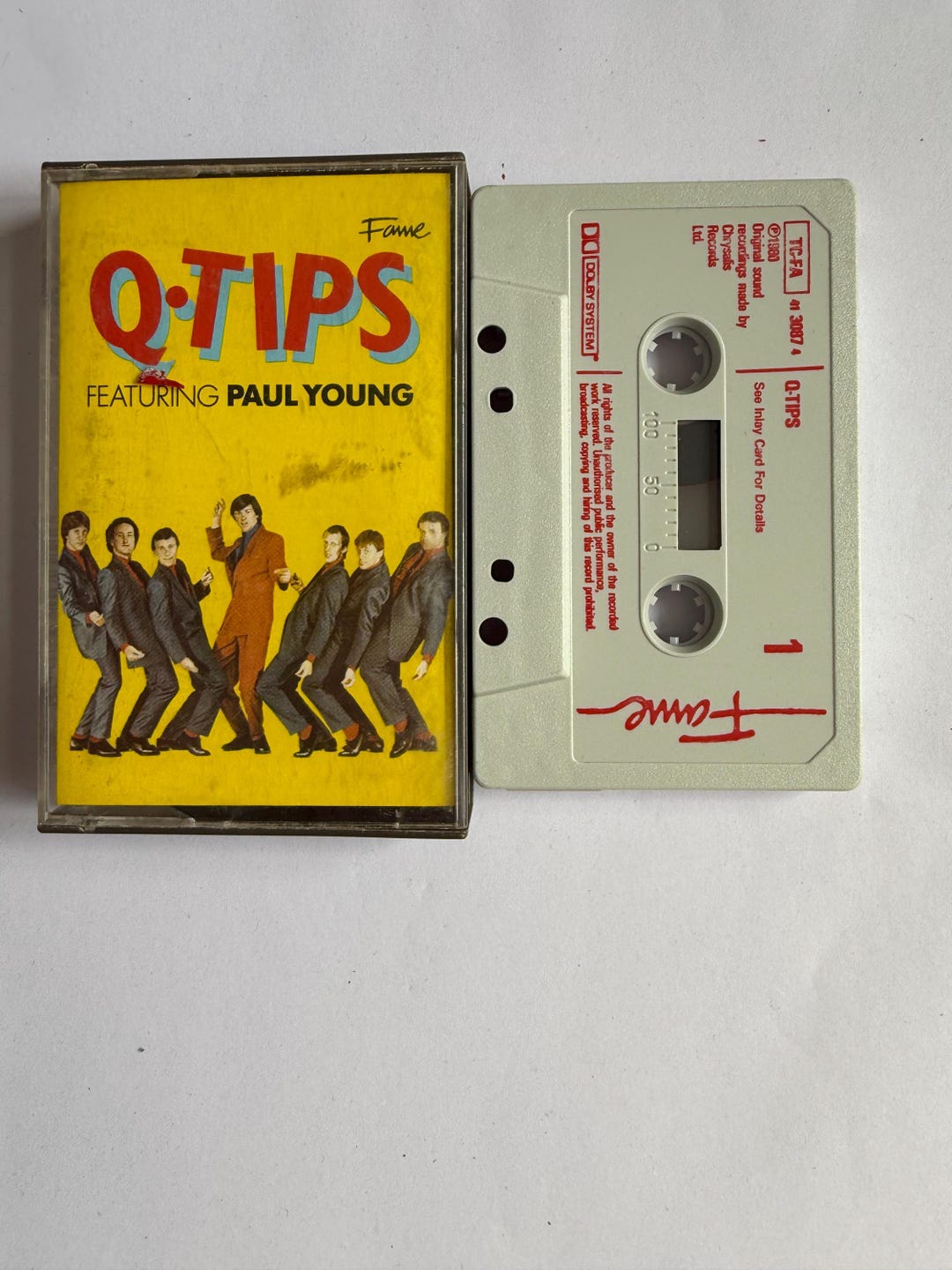 Q-tips Featuring Paul Young Cassette Tape - Etsy