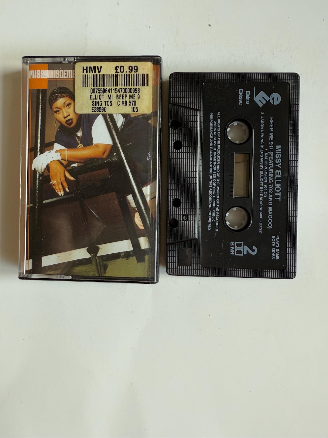 Missy Elliot Beep Me 911 Cassette Tape - Etsy