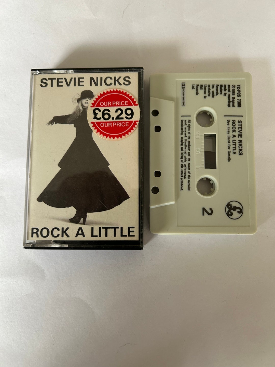 Stevie Nicks Rock A Little Cassette Tape - Etsy