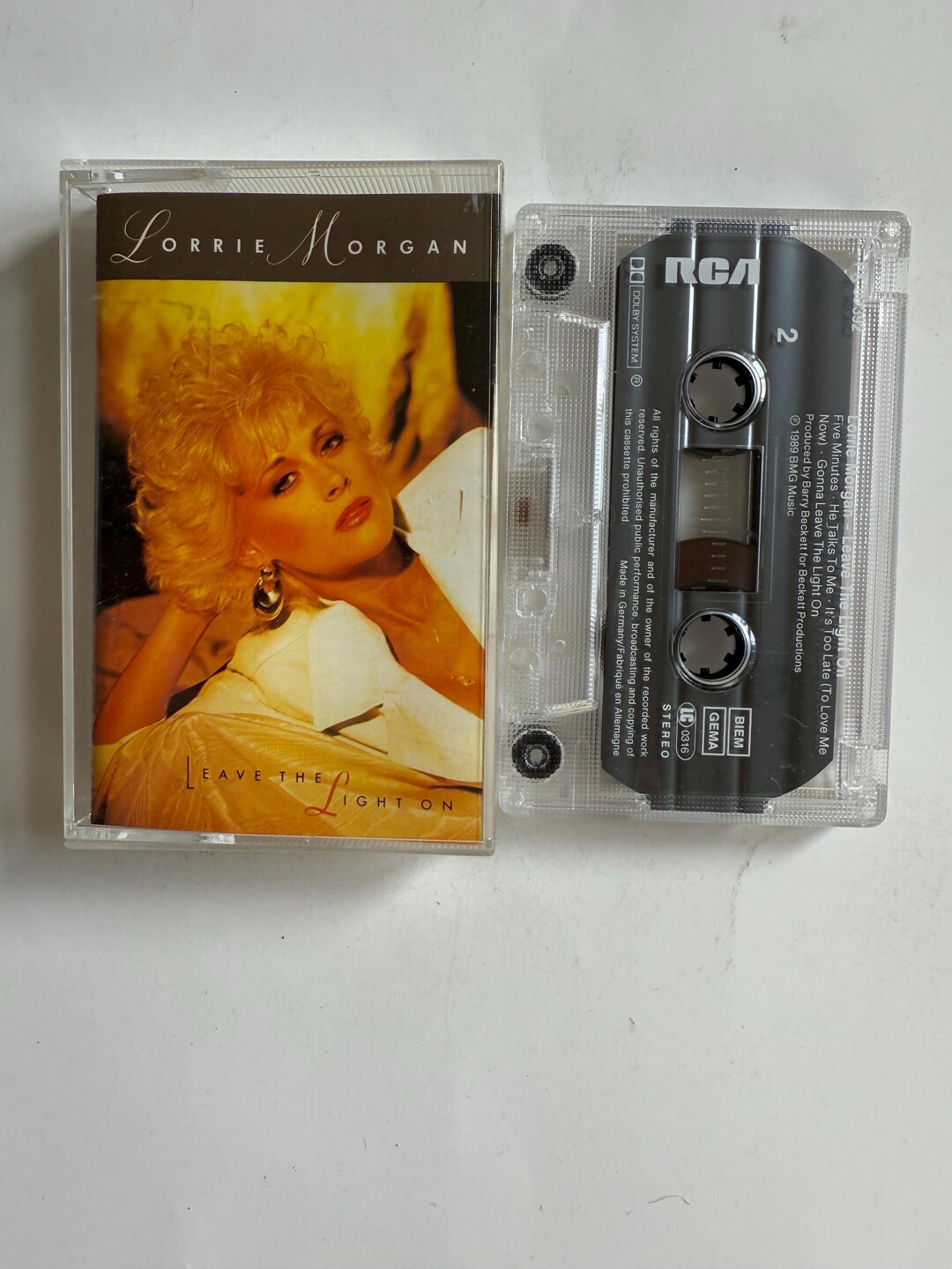 Lorrie Morgan Leave the Light on Cassette Tape - Etsy