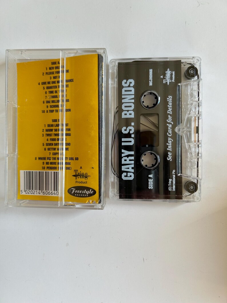 Gary US Bonds Greatest Hits Cassette Tape - Etsy