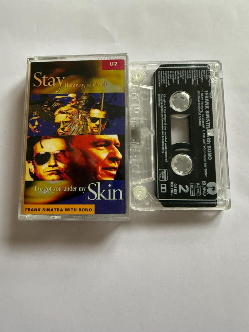 U2 Stay (faraway so Close) Cassette Tape - Etsy