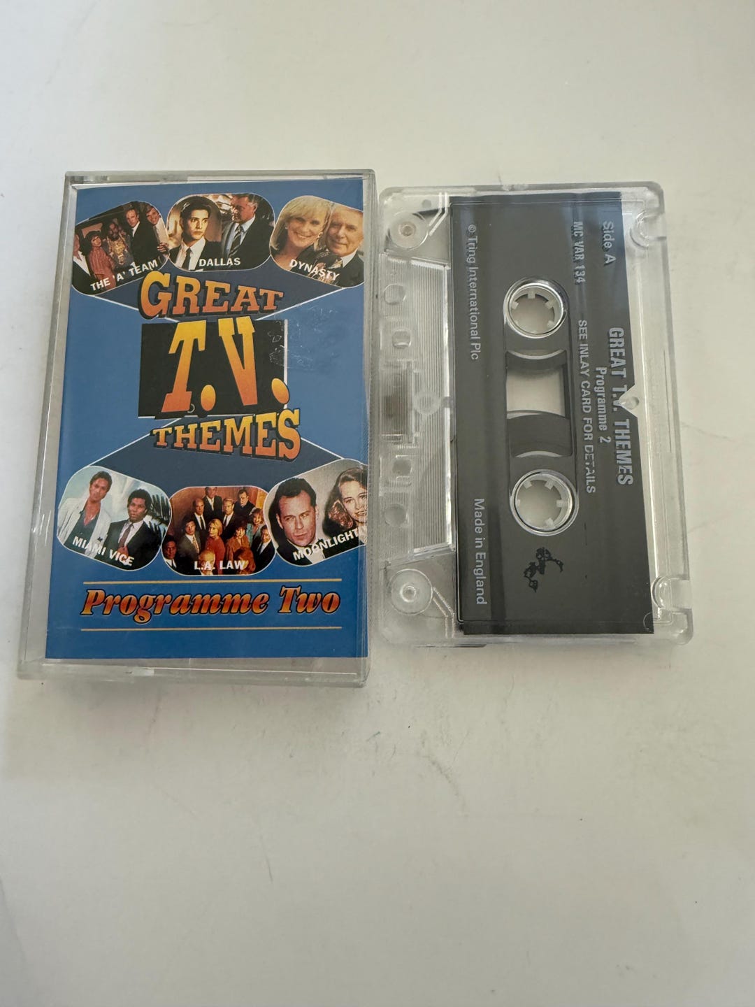Great TV Themes Programme 2 Cassette Tape - Etsy