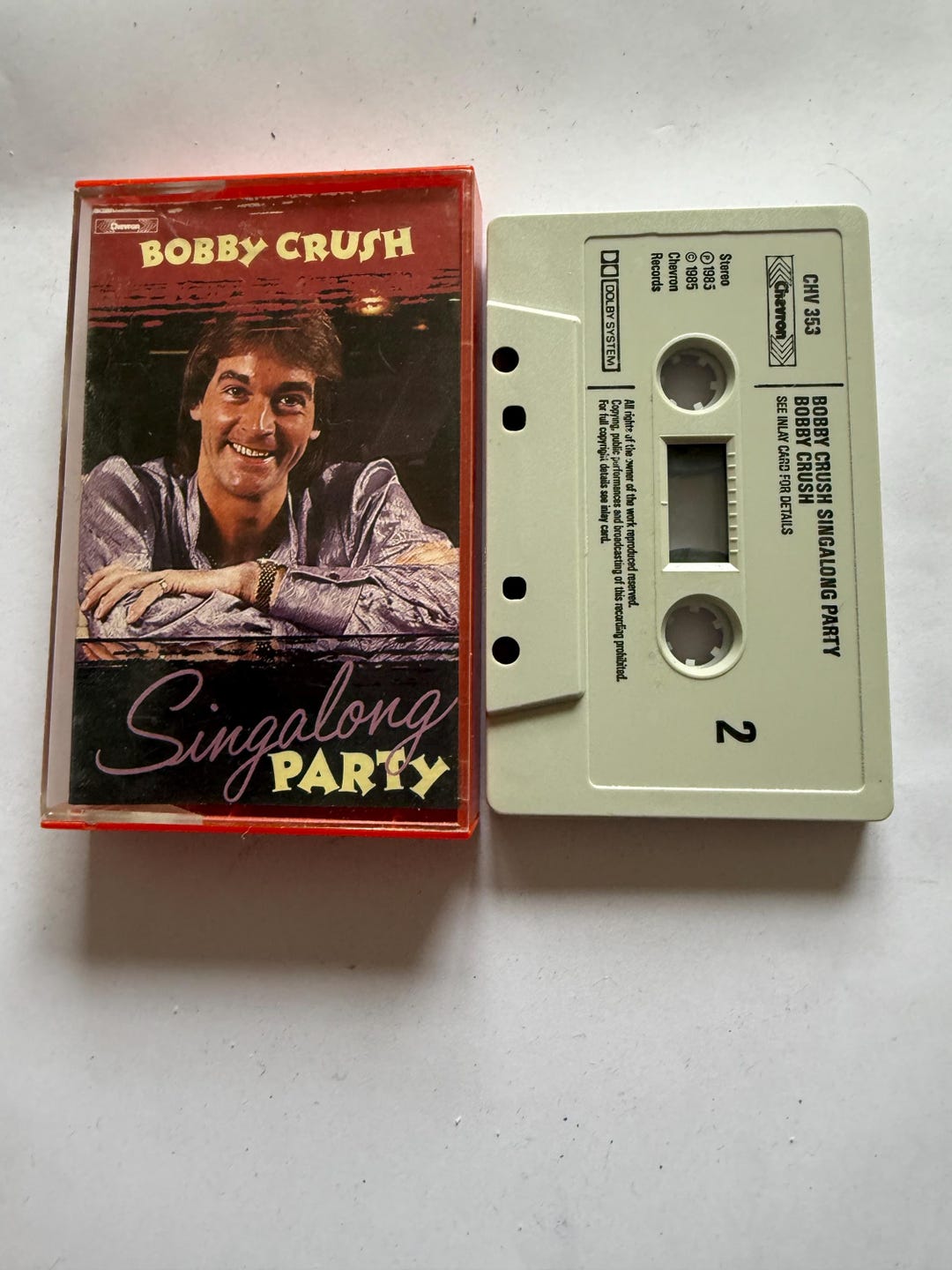 Bobby Crush Singalong Party Cassette Tape - Etsy