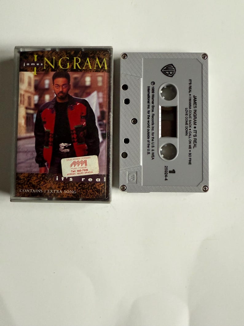 James Ingram It’s Real Cassette Tape - Etsy