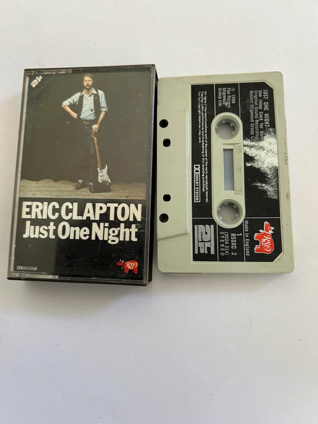 Eric Clapton Just One Night Cassette Tape - Etsy