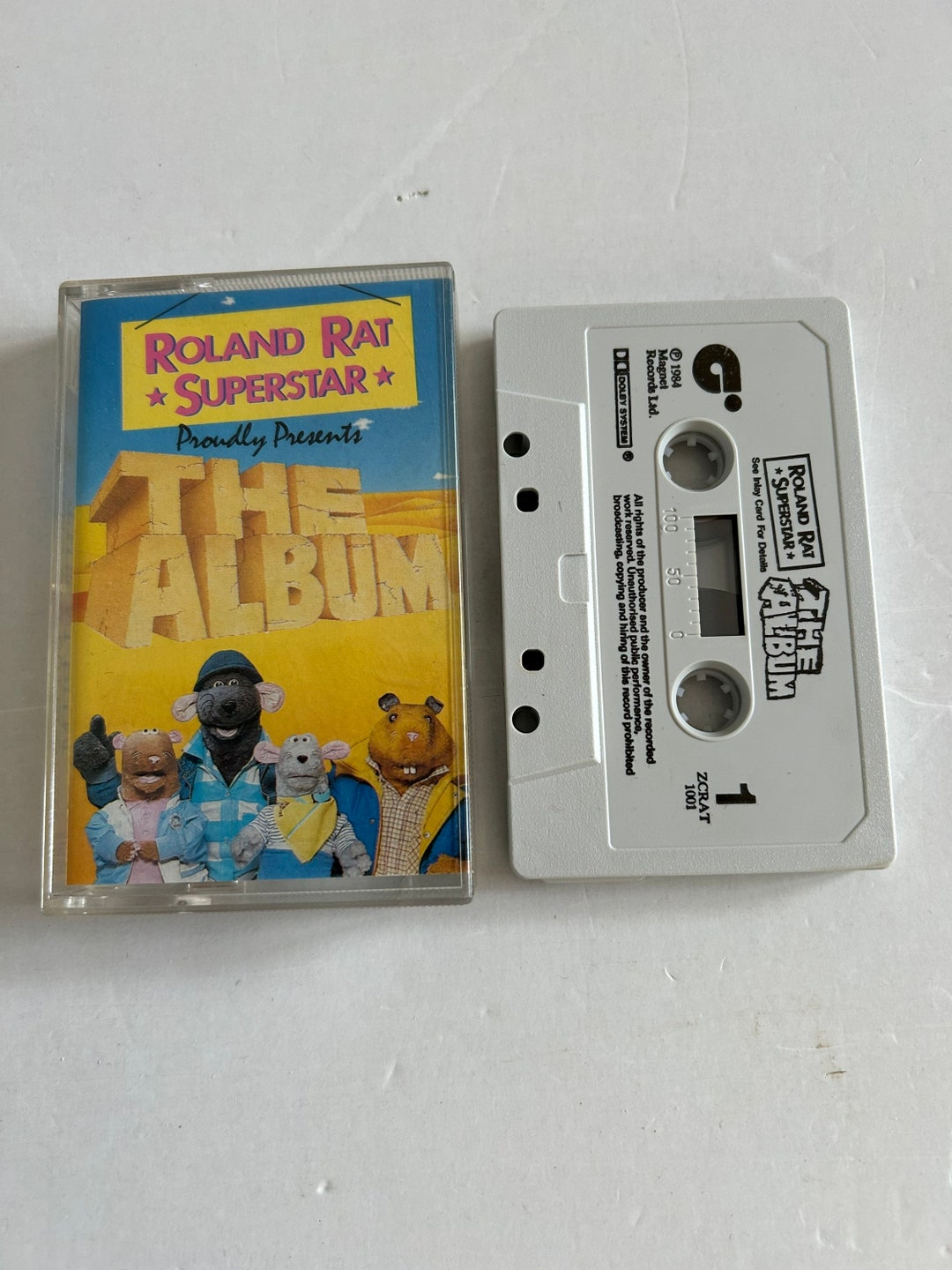 Roland Rat Superstar the Album Cassette Tape - Etsy