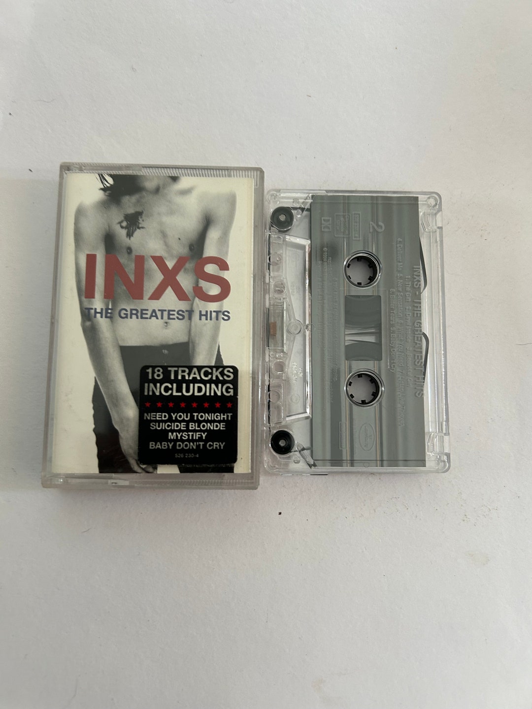 Inxs Greatest Hits Cassette Tape - Etsy