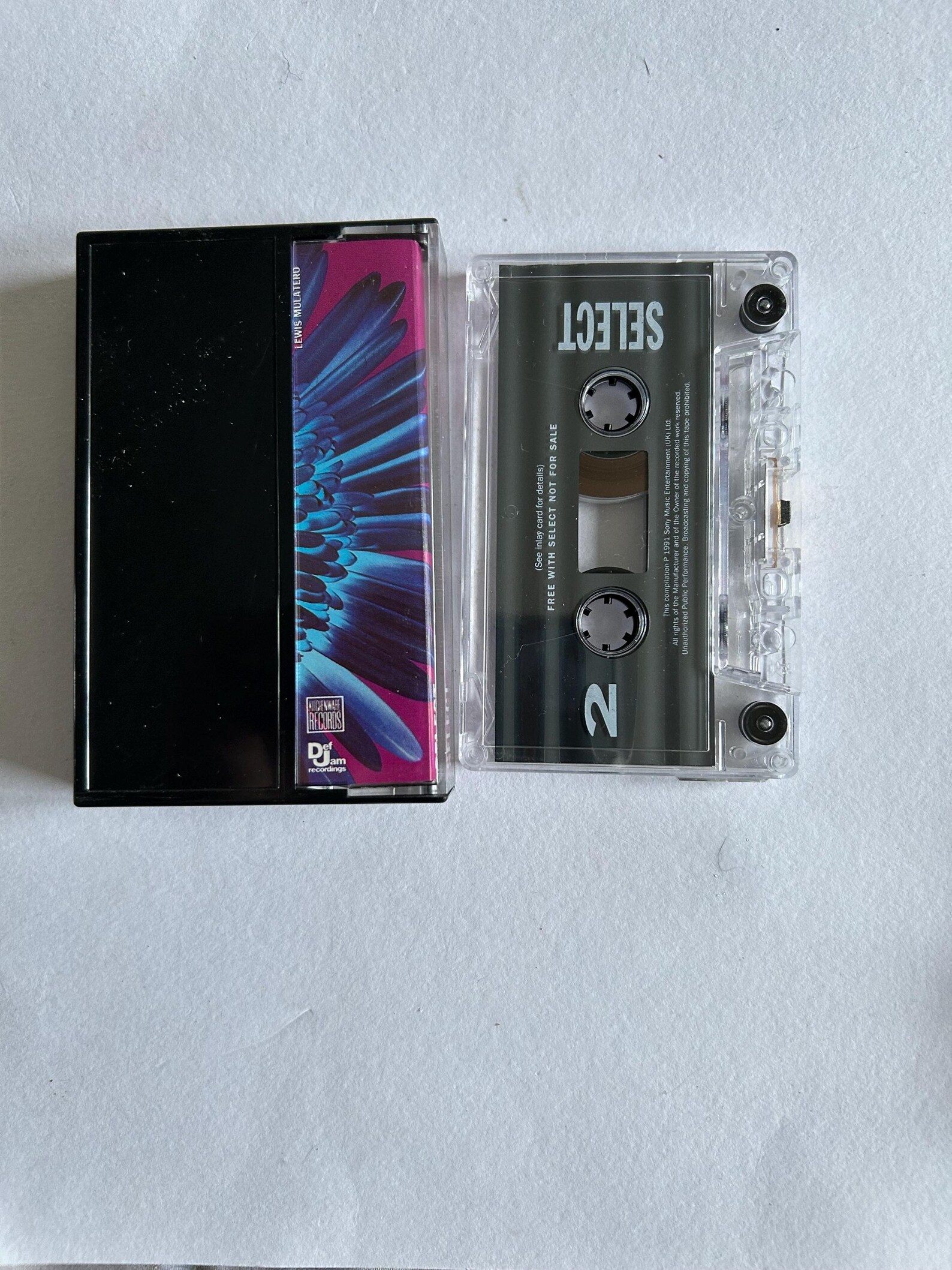 Select Magazine Various Artists Cassette Tape Inc. the Clash, Manic ...