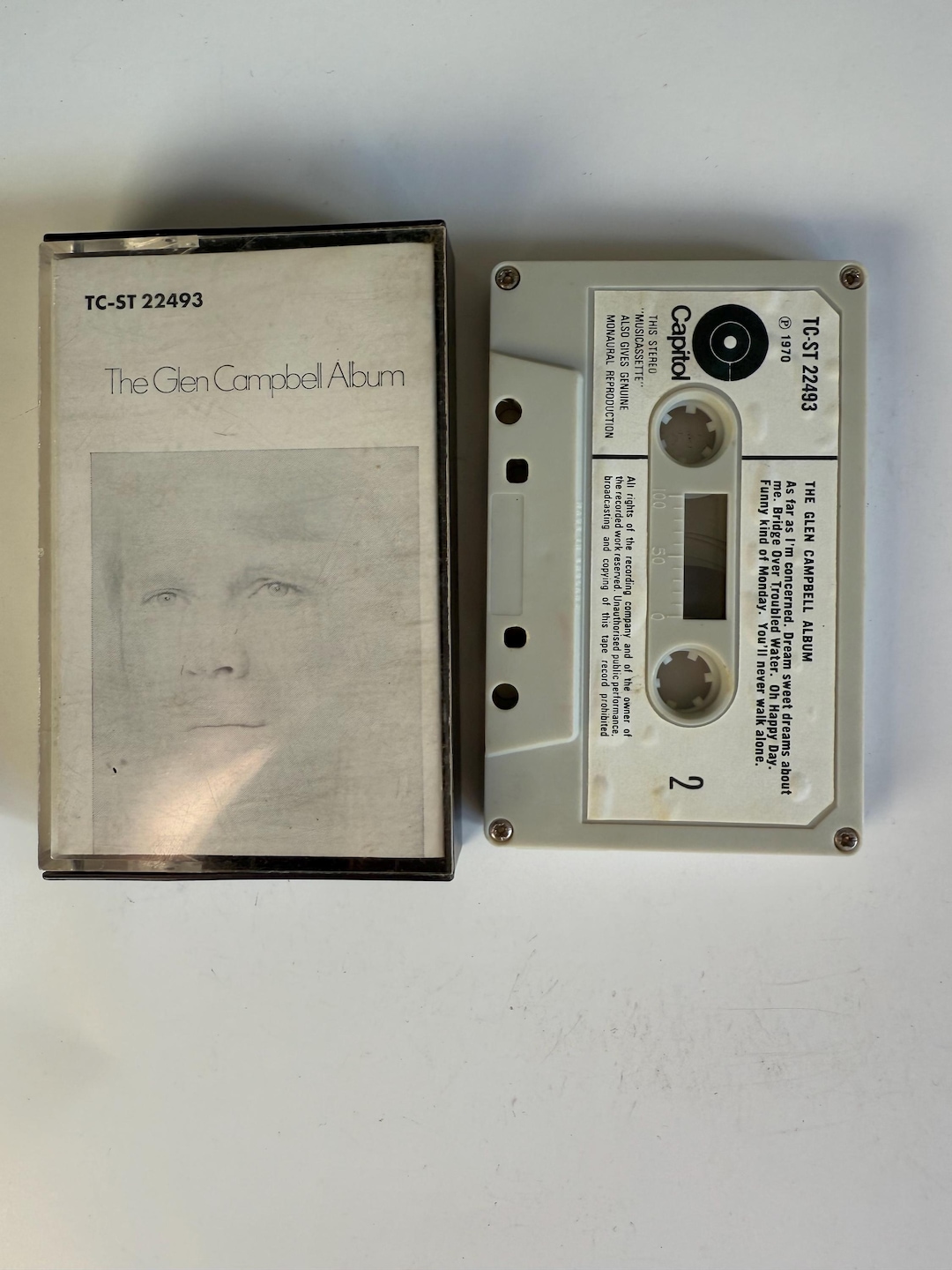 Glen Campbell the Glen Campbell Album Cassette Tape - Etsy