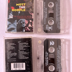 Mott the Hoople the Ballad of Mott A Retrospective Double Cassette Tape - Etsy