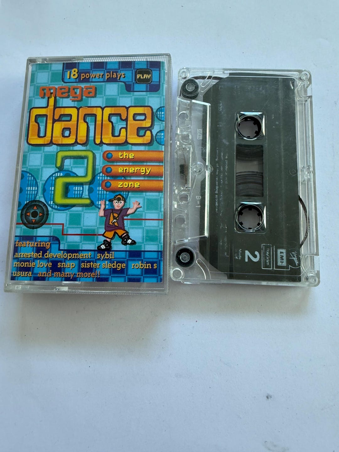 Mega Dance 2 Various Artists Cassette Tape - Etsy