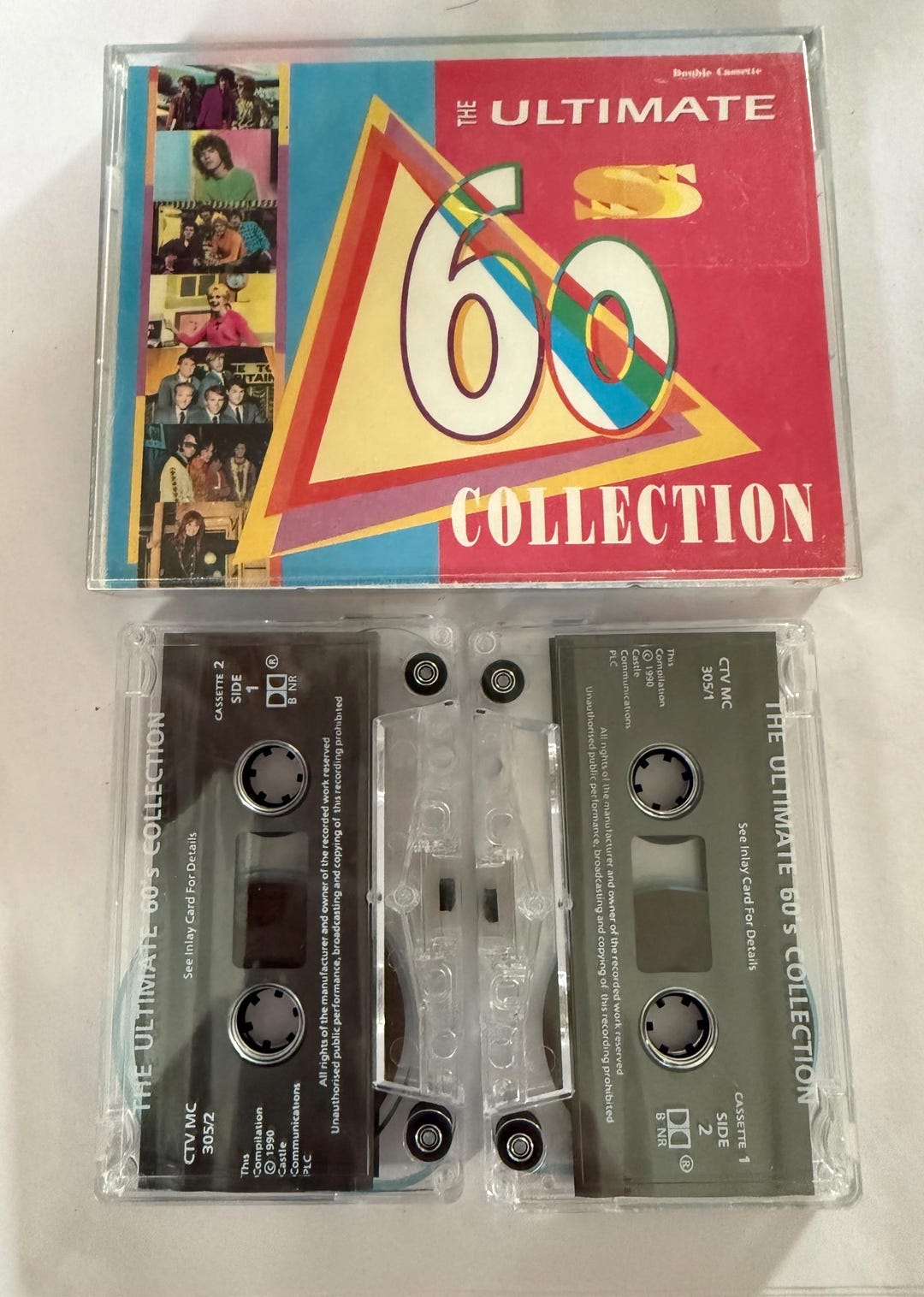 The Ultimate 60s Collection Various Artists Double Cassette Tape - Etsy