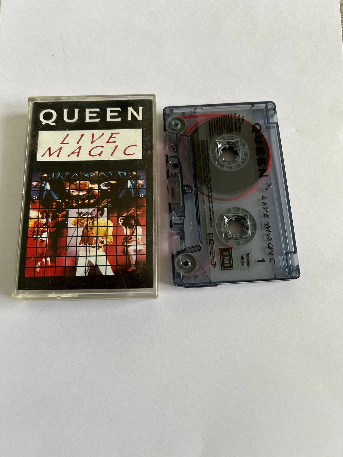 Queen Live Magic Cassette Tape - Etsy