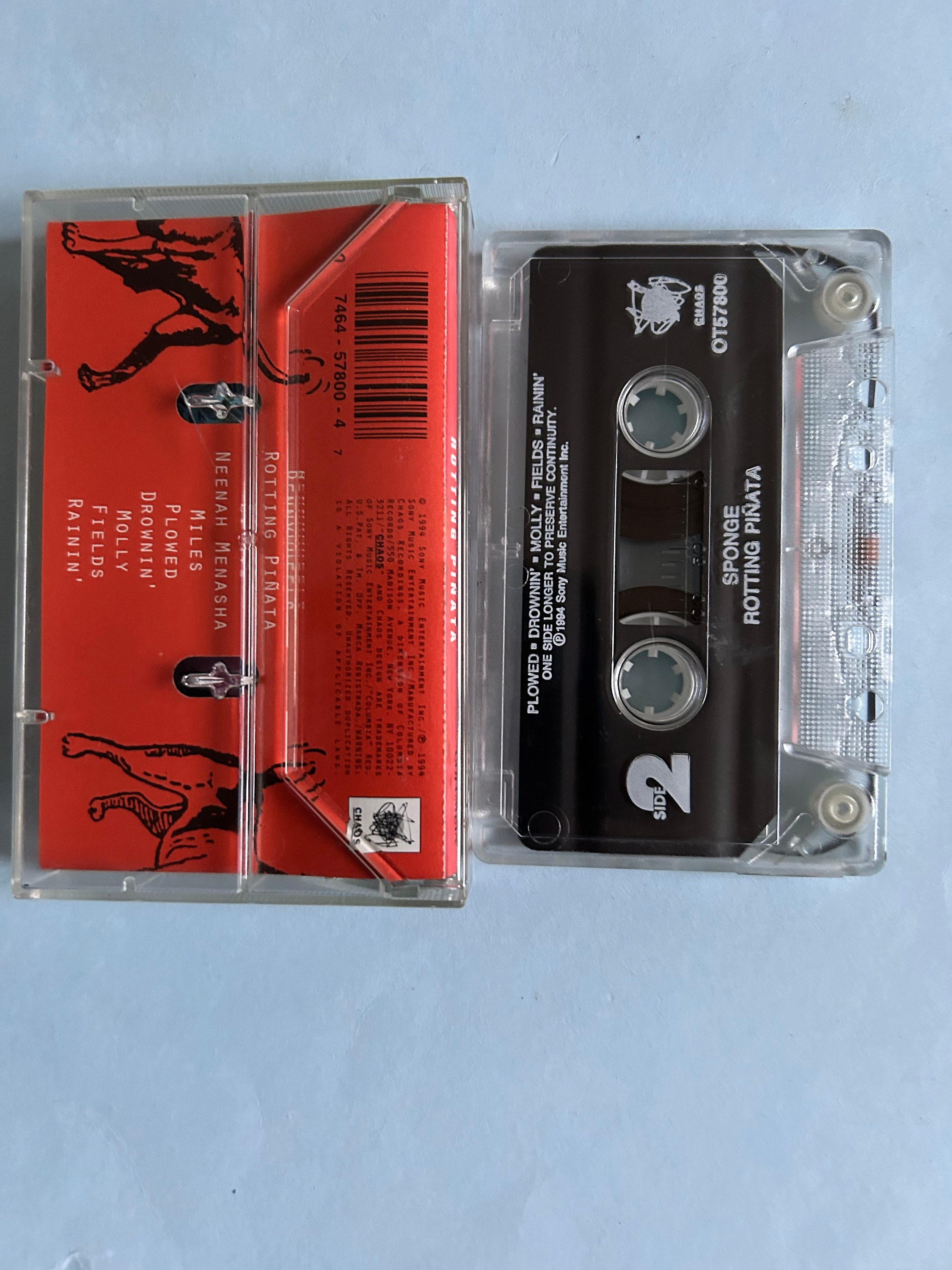 Sponge Rotting Piñata Cassette Tape - Etsy