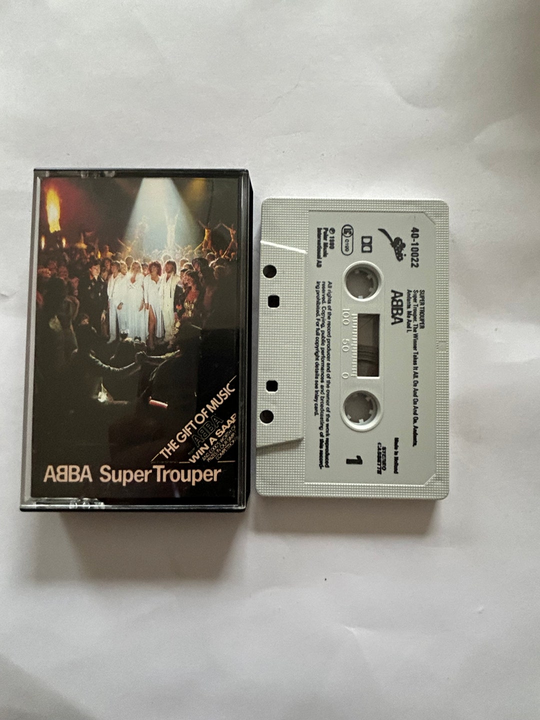 Abba Super Trouper Cassette Tape - Etsy