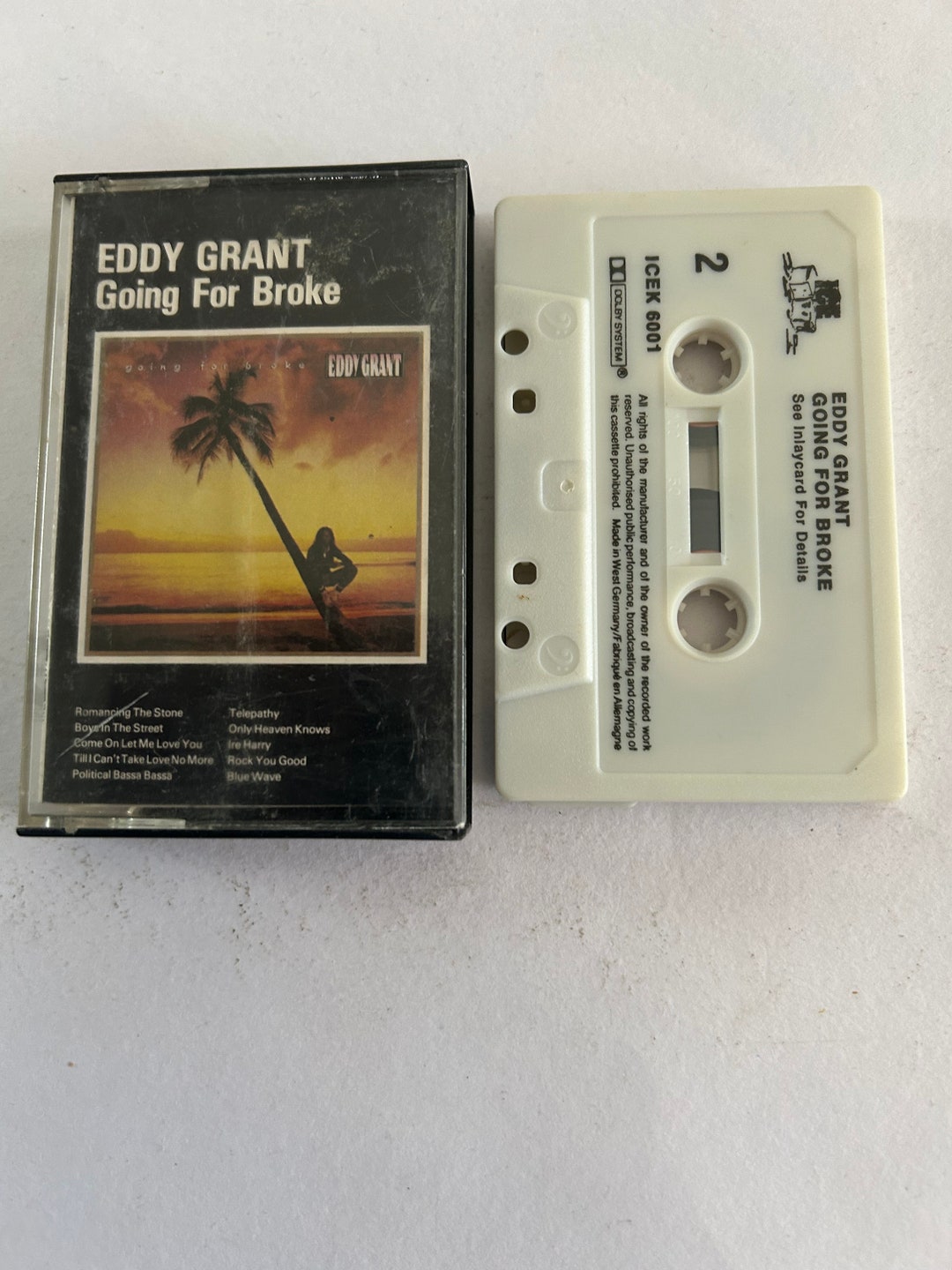 Eddy Grant Going for Broke Cassette Tape - Etsy