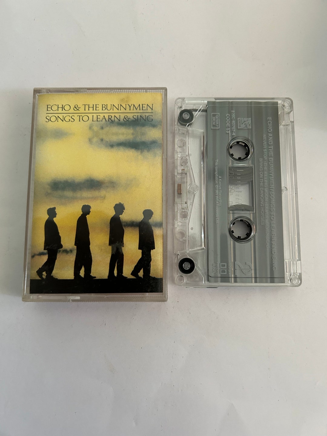 Echo and the Bunnymen Songs to Learn and Sing Cassette Tape - Etsy