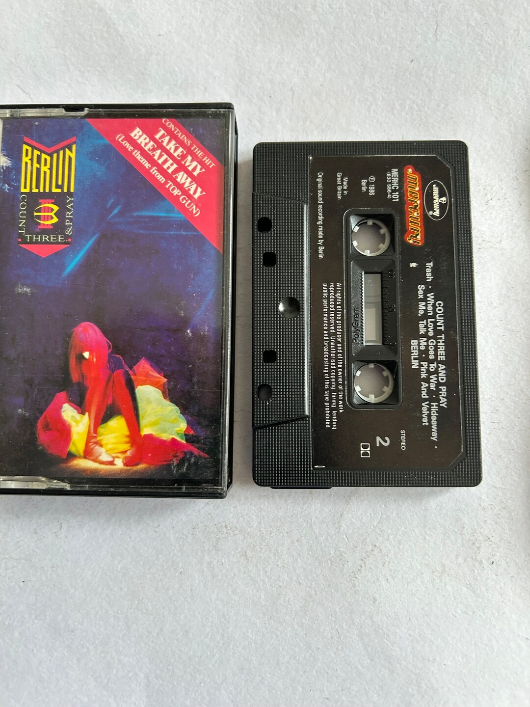 Berlin Count Three and Pray Cassette Tape - Etsy