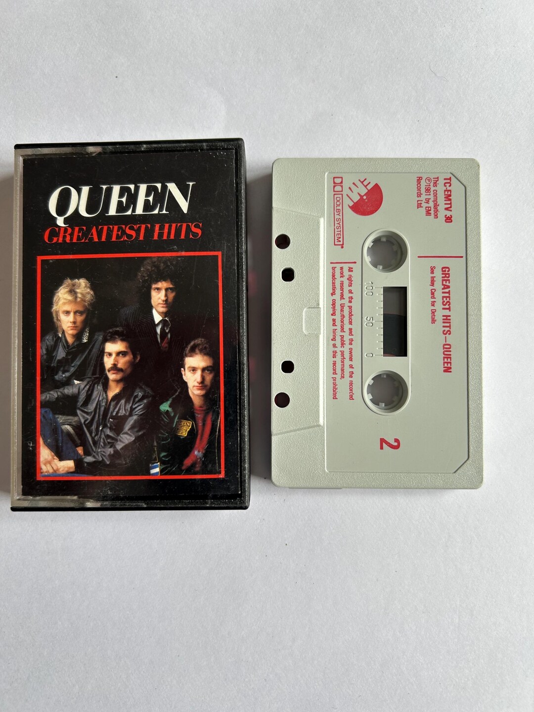 Queen Greatest Hits Cassette Tape - Etsy