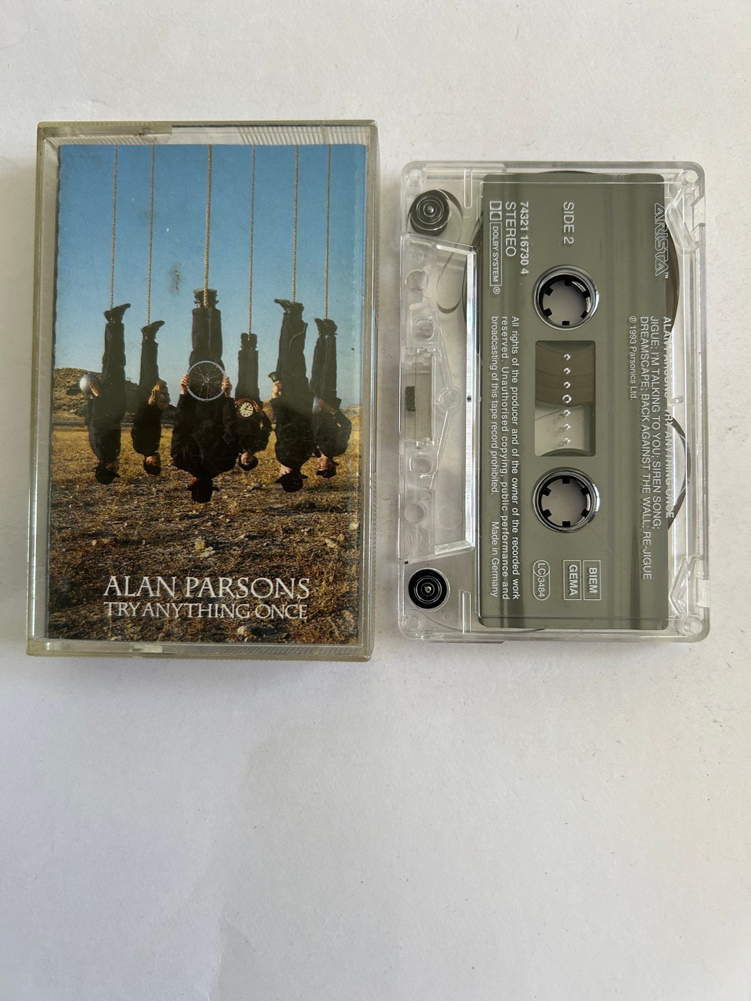 The Alan Parsons Project Try Anything Once Cassette Tape - Etsy