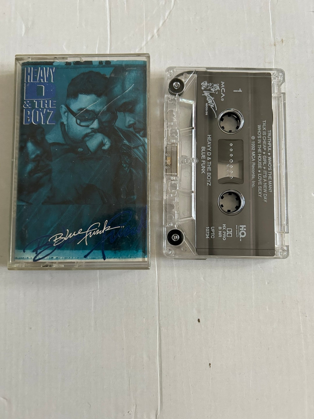 Heavy D & the Boyz Blue Funk Cassette Tape - Etsy