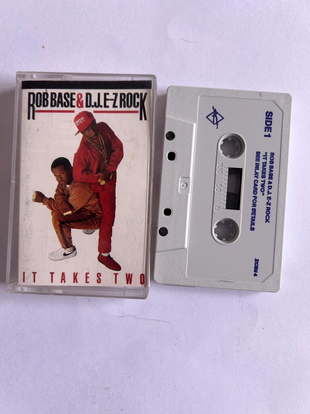 Rob Base and DJ E-rock It Takes Two Cassette Tape - Etsy