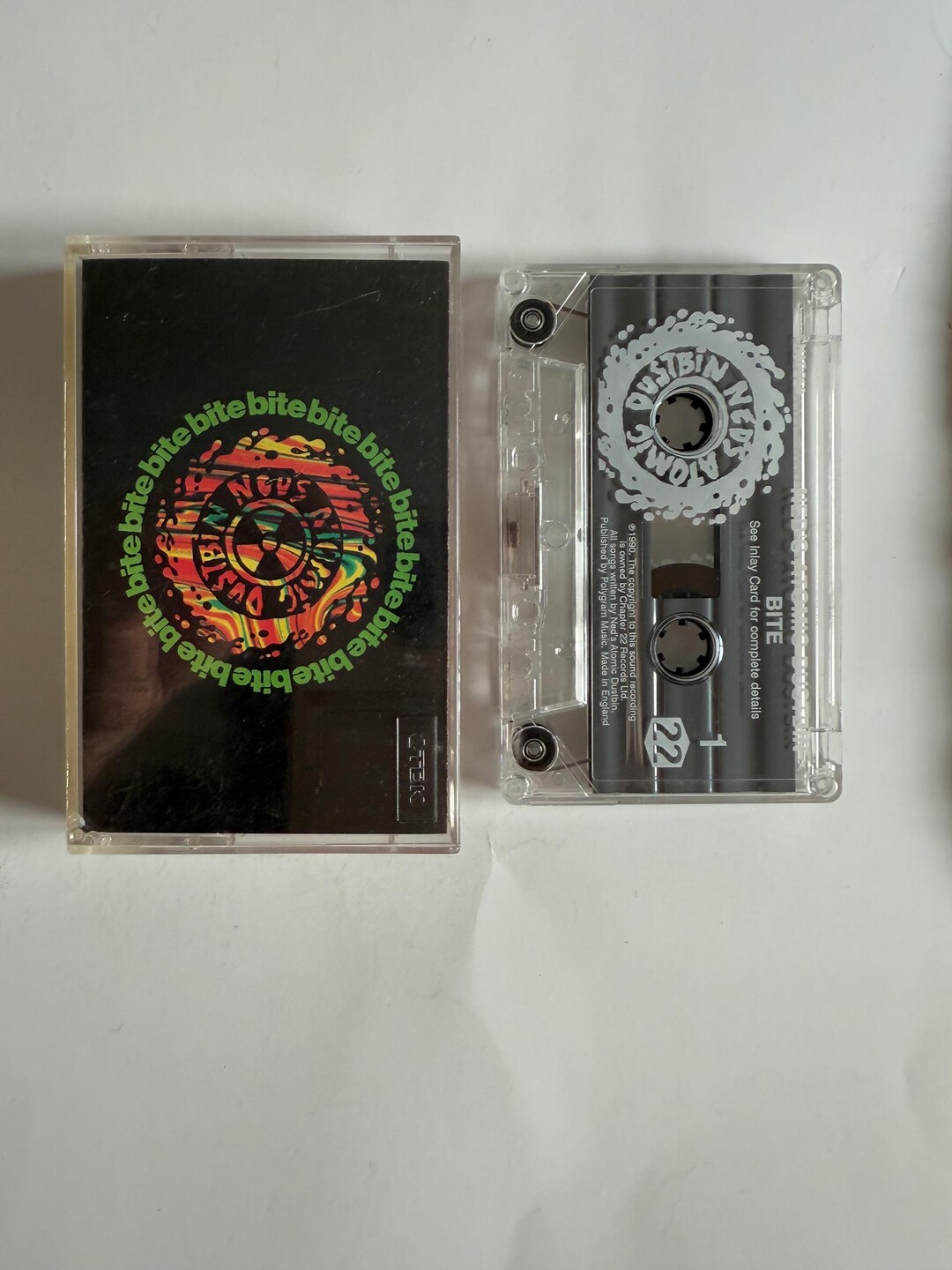 Ned’s Atomic Dustbin Bite Cassette Tape - Etsy