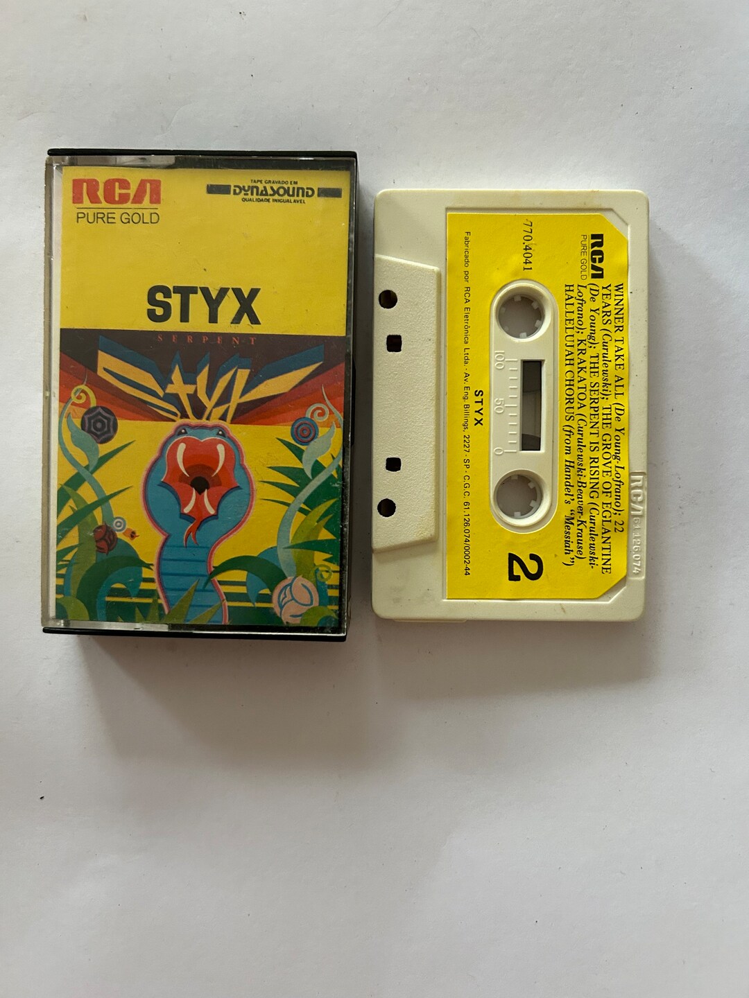 Styx Styx Spanish Cassette Tape - Etsy