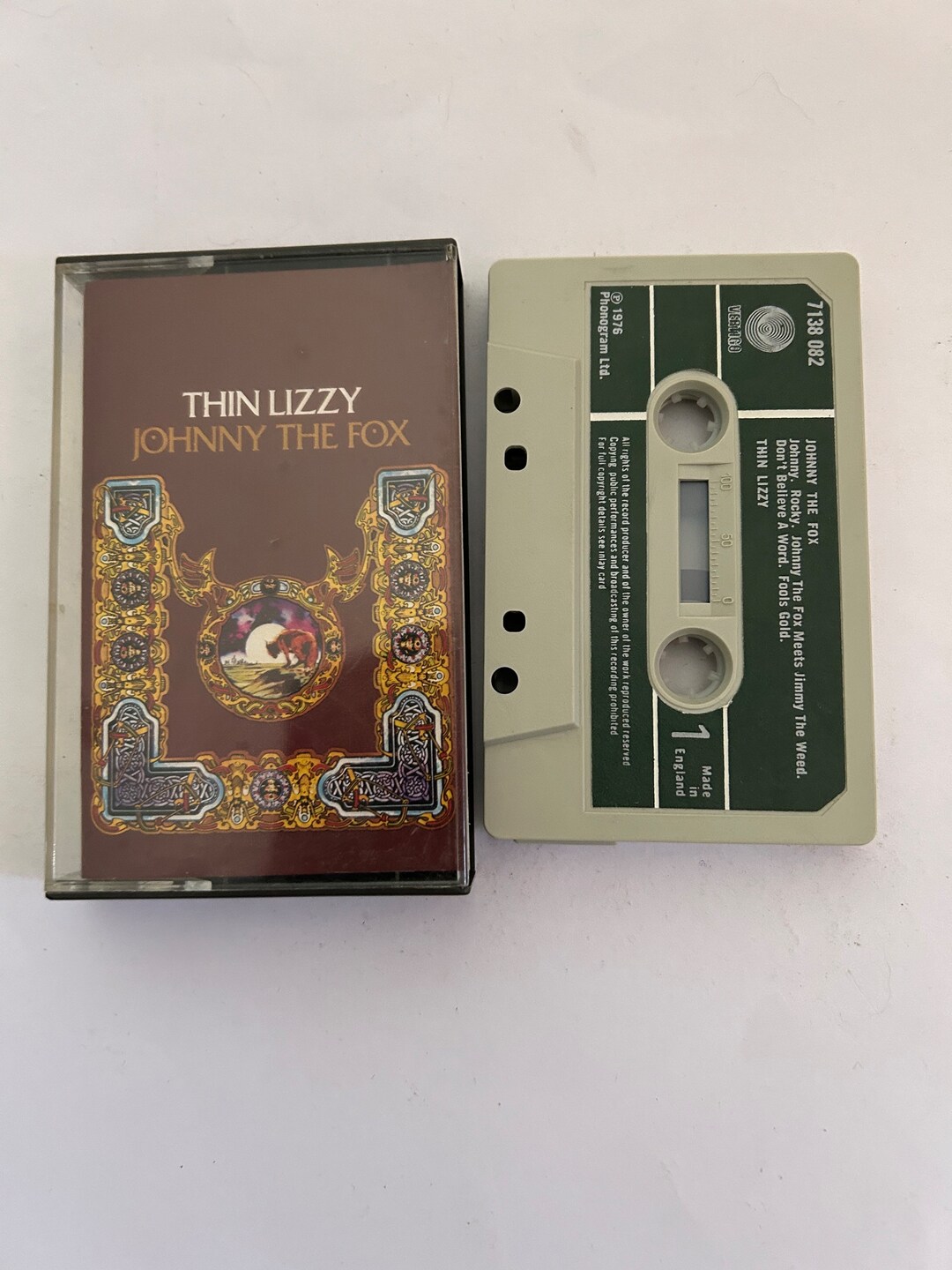 Thin Lizzy Johnny the Fox Cassette Tape - Etsy