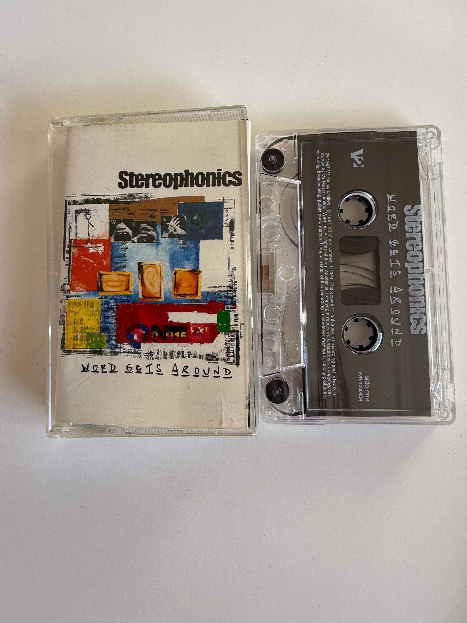 Stereophonics Word Gets Around Cassette Tape - Etsy