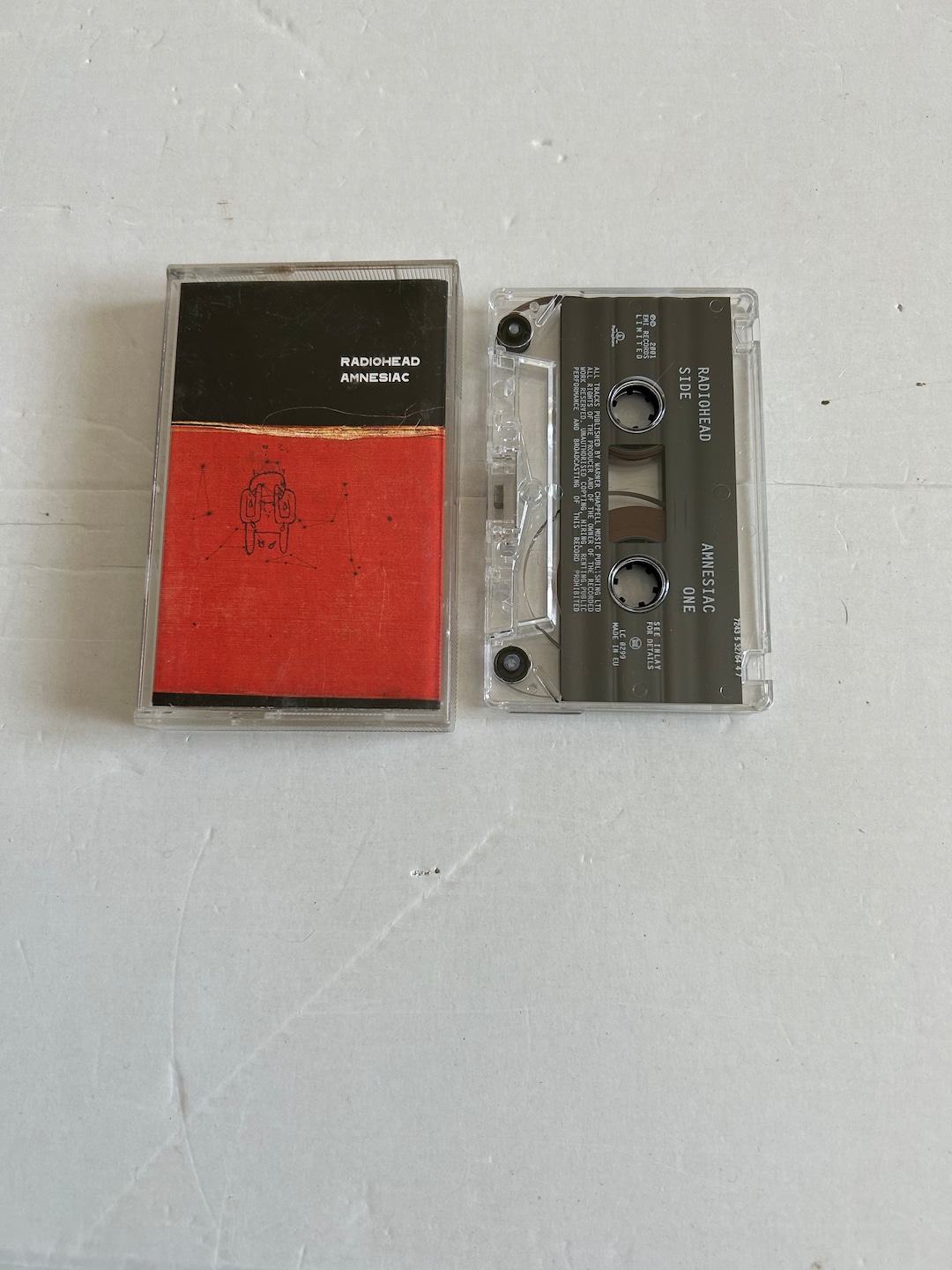 Radiohead Amnesiac Cassette Tape - Etsy UK