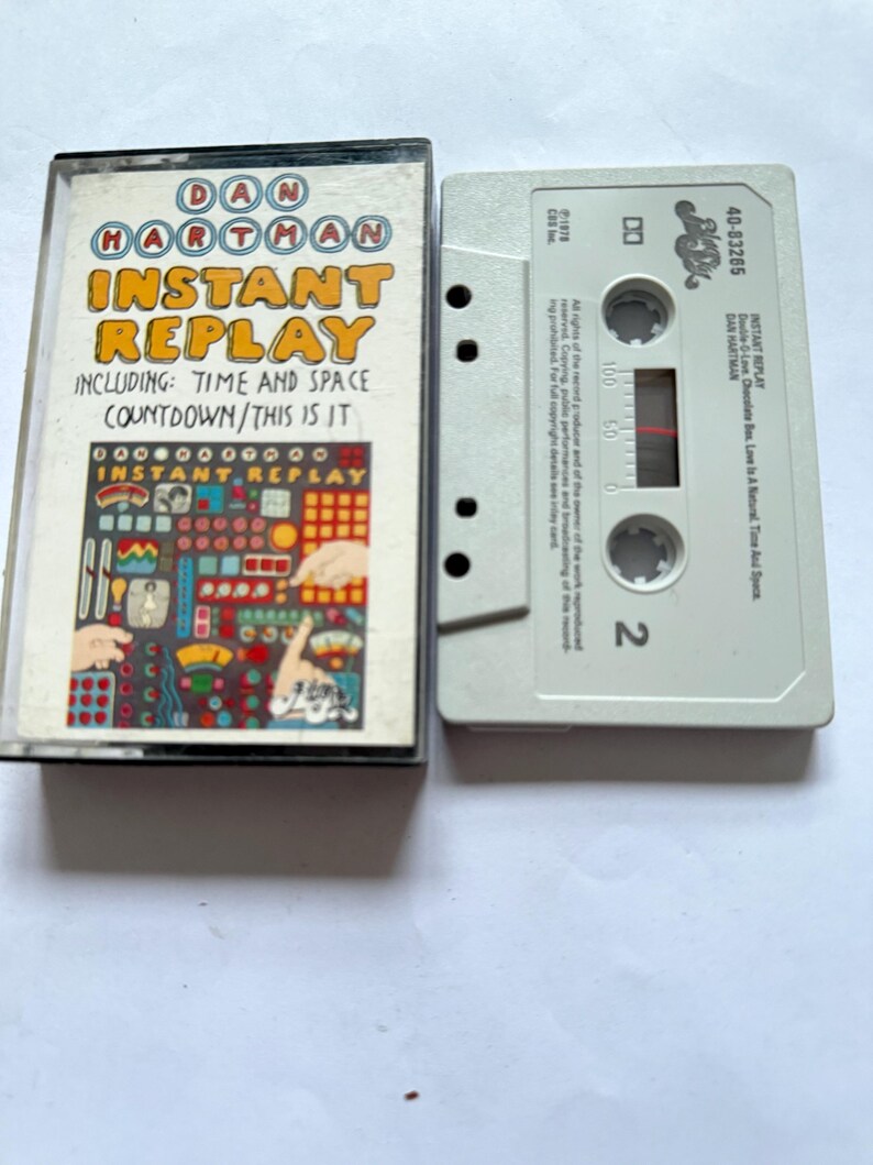 Dan Hartman Instant Replay Cassette Tape - Etsy