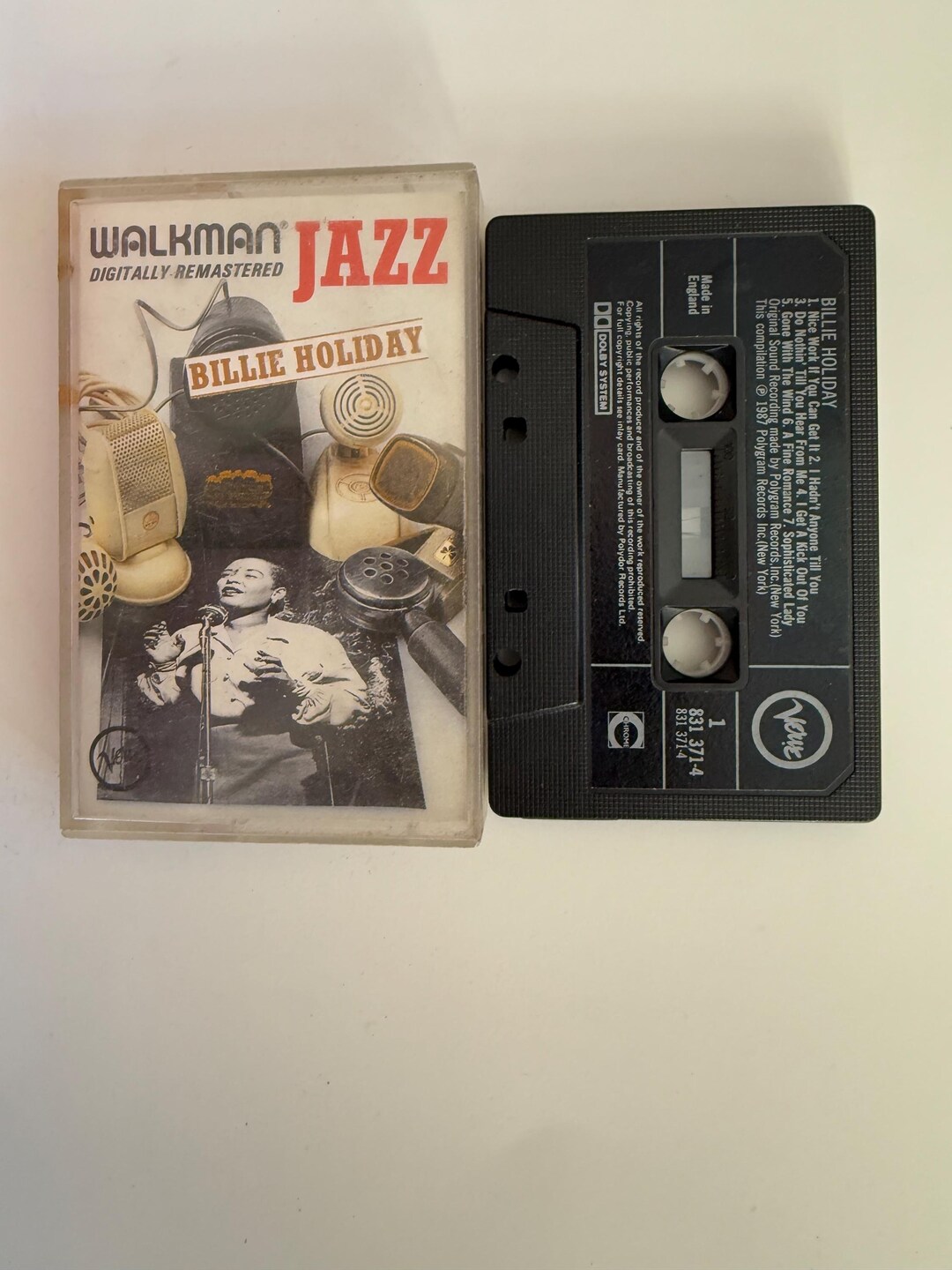 Billie Holiday Walkman Jazz Cassette Tape - Etsy