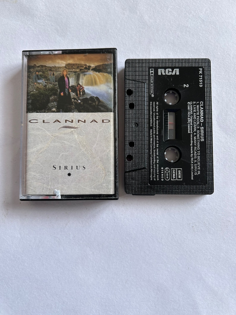 Clannad Sirius Cassette Tape - Etsy