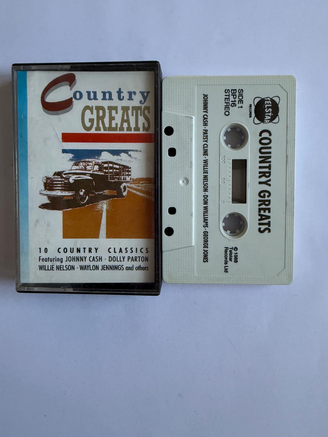 Country Greats Various Artists Cassette Tape - Etsy