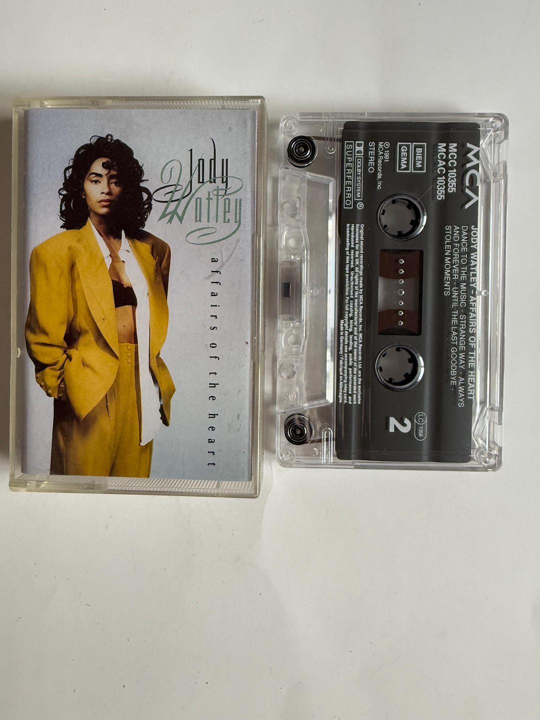 Jody Watley Affairs of the Heart Cassette Tape - Etsy