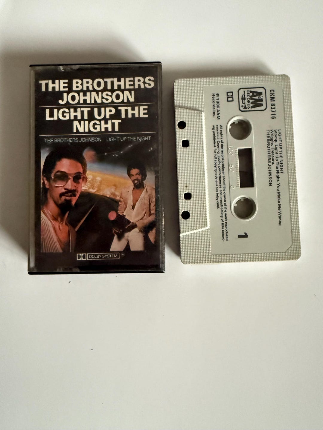 The Brothers Johnson Light up the Night Cassette Tape - Etsy