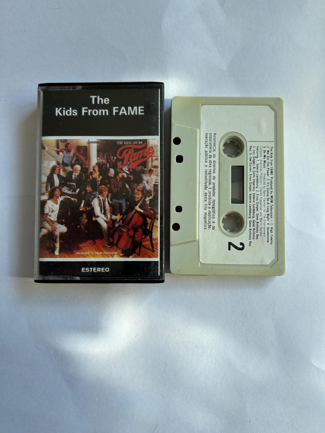 The Kids From Fame Spanish Cassette Tape - Etsy