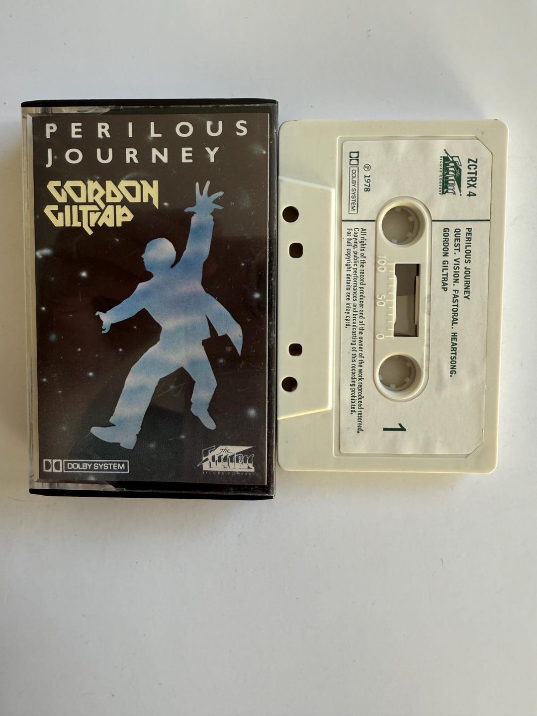 Gordon Giltrap Perilous Journey Cassette Tape - Etsy